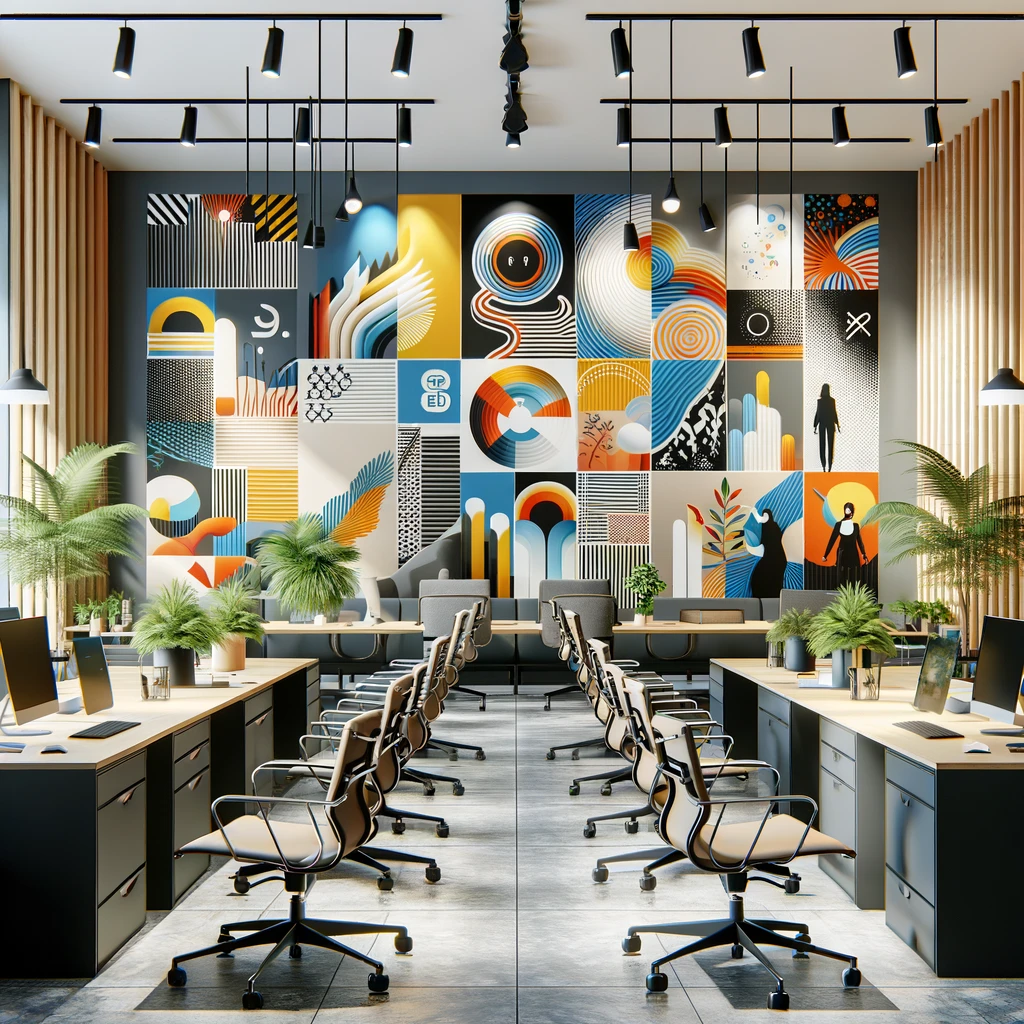 Fresque Murale Moderne : Tarif + Réalisations - The Art Office