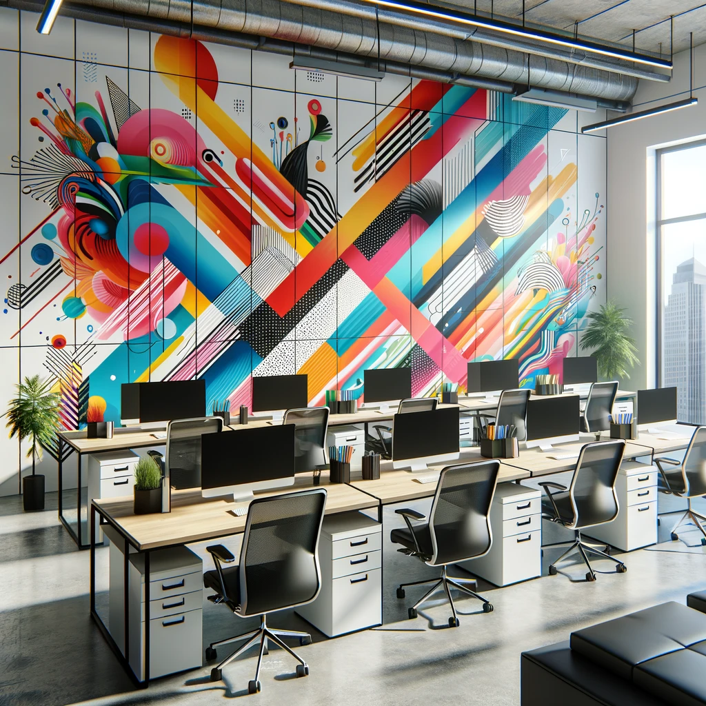 Réinventez Vos Murs : la Fresque Murale Design - The Art Office