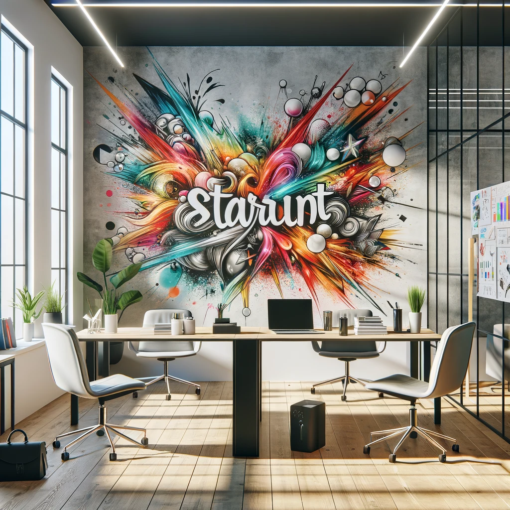 Fresque Murale Moderne : Tarif + Réalisations - The Art Office